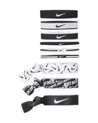 Nike Mixed Width Ponytail Holders 9 Pack Nike JP